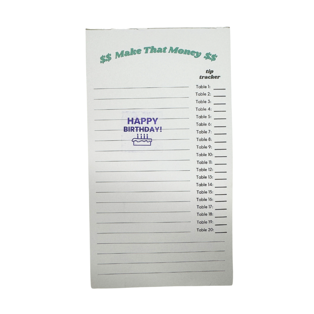 "Happy Birthday" Server Stamp – Truly Tay